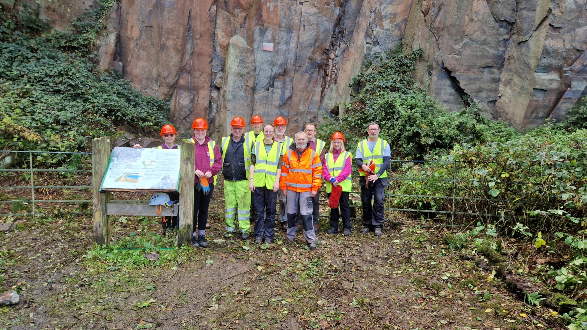 Geopark Geoconservation Volunteers Meet For First Time - Charnwood ...