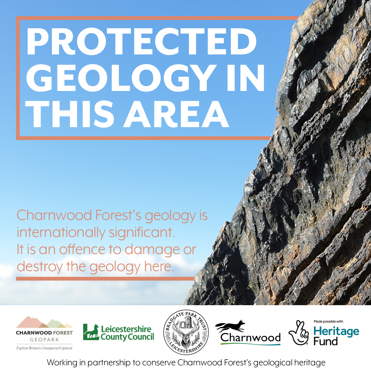 Geopark Launches Geoconservation Campaign - Charnwood Forest Geopark