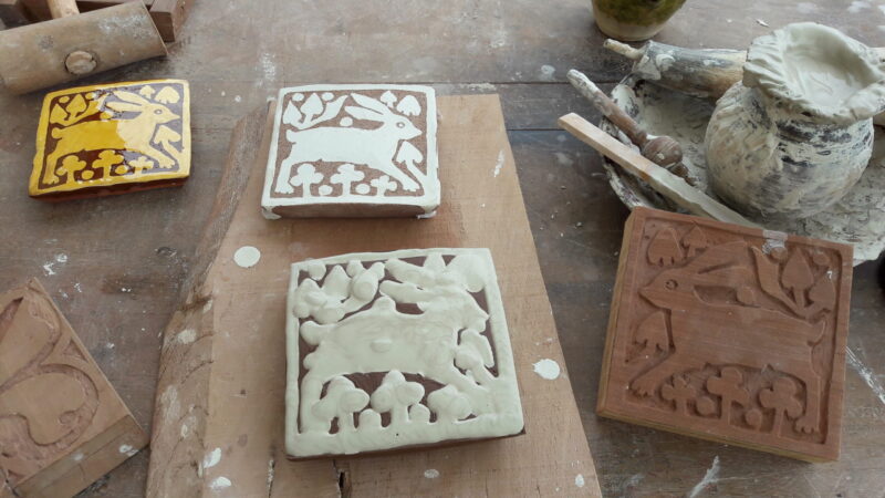 Charnwood Forest Decorative Tile Making Workshop - Coalville ...