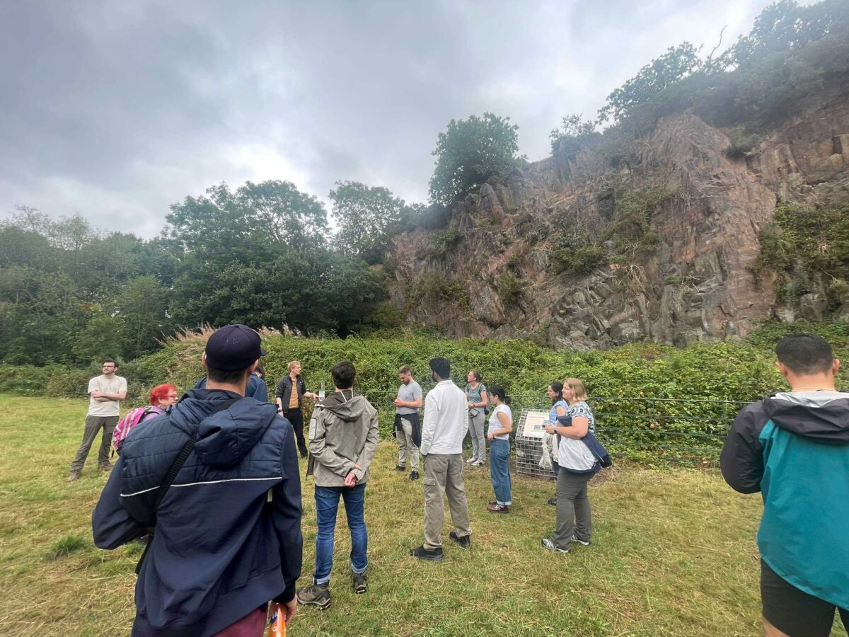 British Society For Geomorphology Visits Geopark - Charnwood Forest Geopark