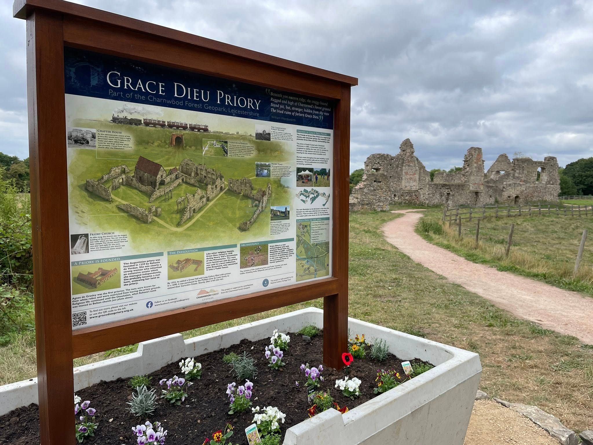 Mon Dieu! Visitors Wowed By New Interpretation at Grace Dieu Priory ...