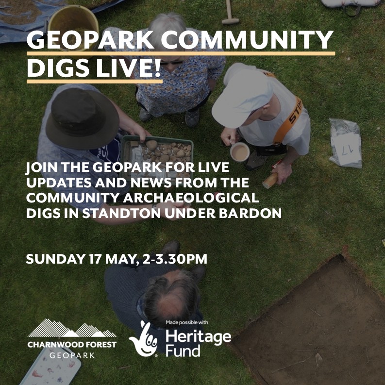 Geopark Community Digs Live - Stanton under Bardon - Charnwood Forest ...